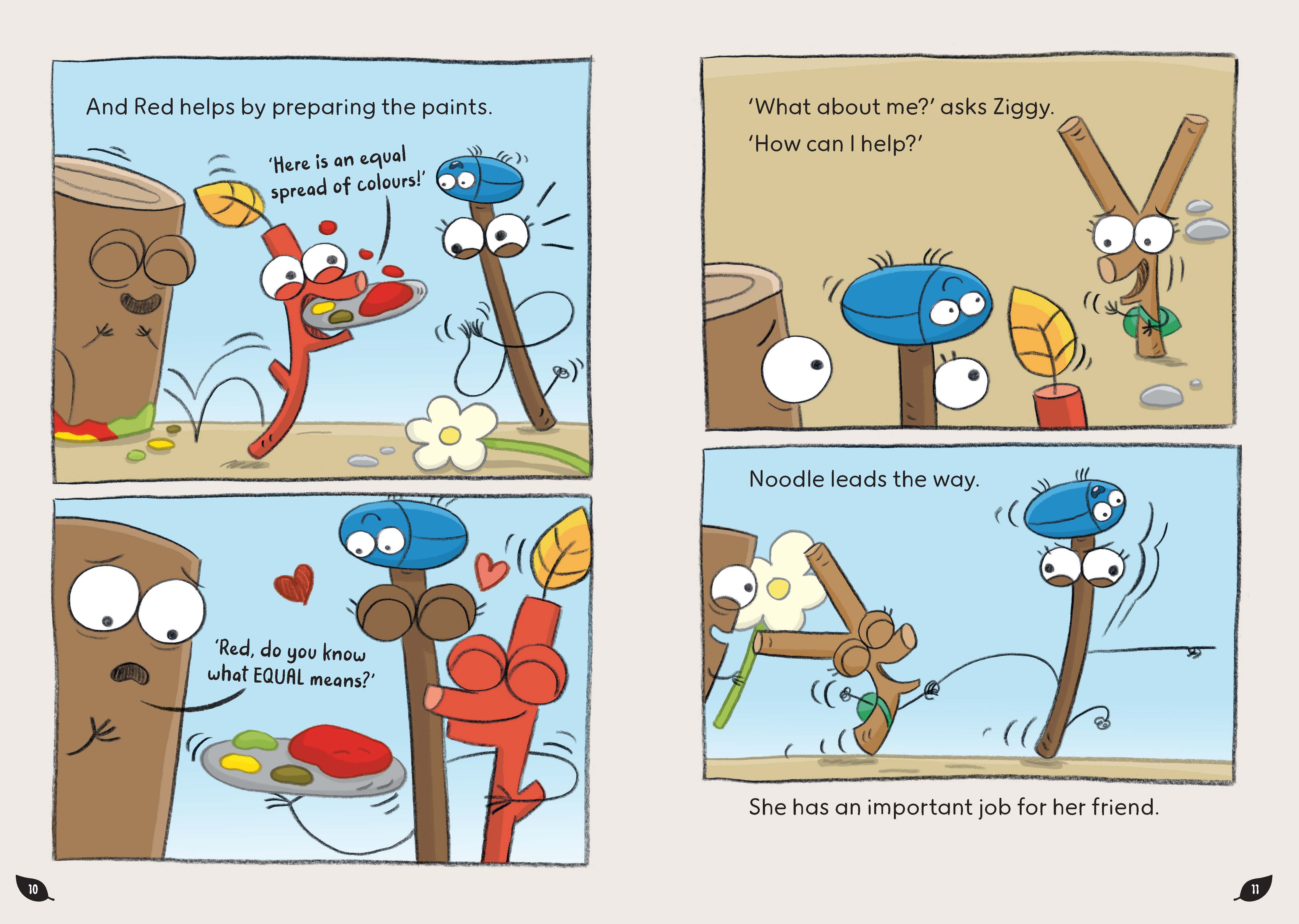 Hello Twigs, Time to Paint, A hilarious graphic novel you can read ...