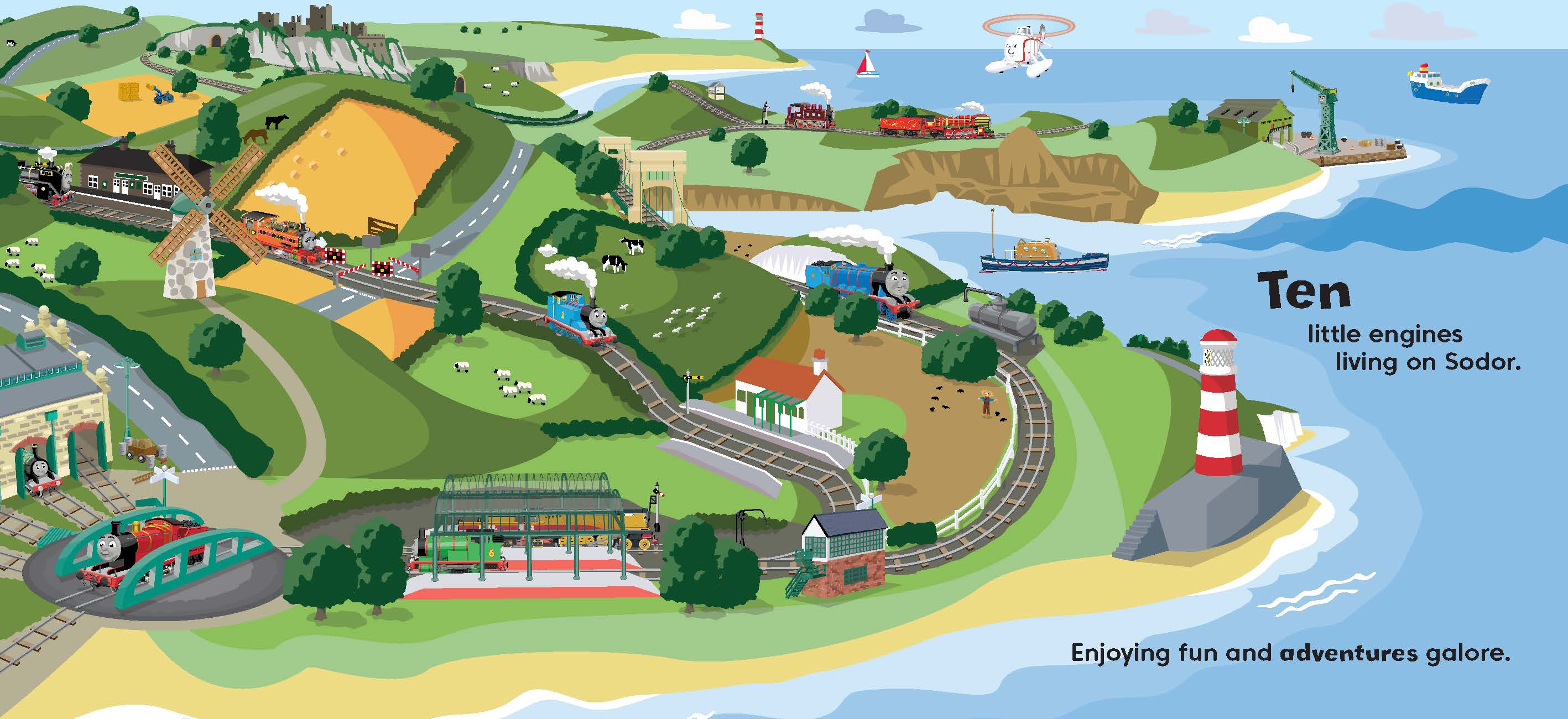 Ten Little Engines, Thomas and Friends by Thomas and Friends ...