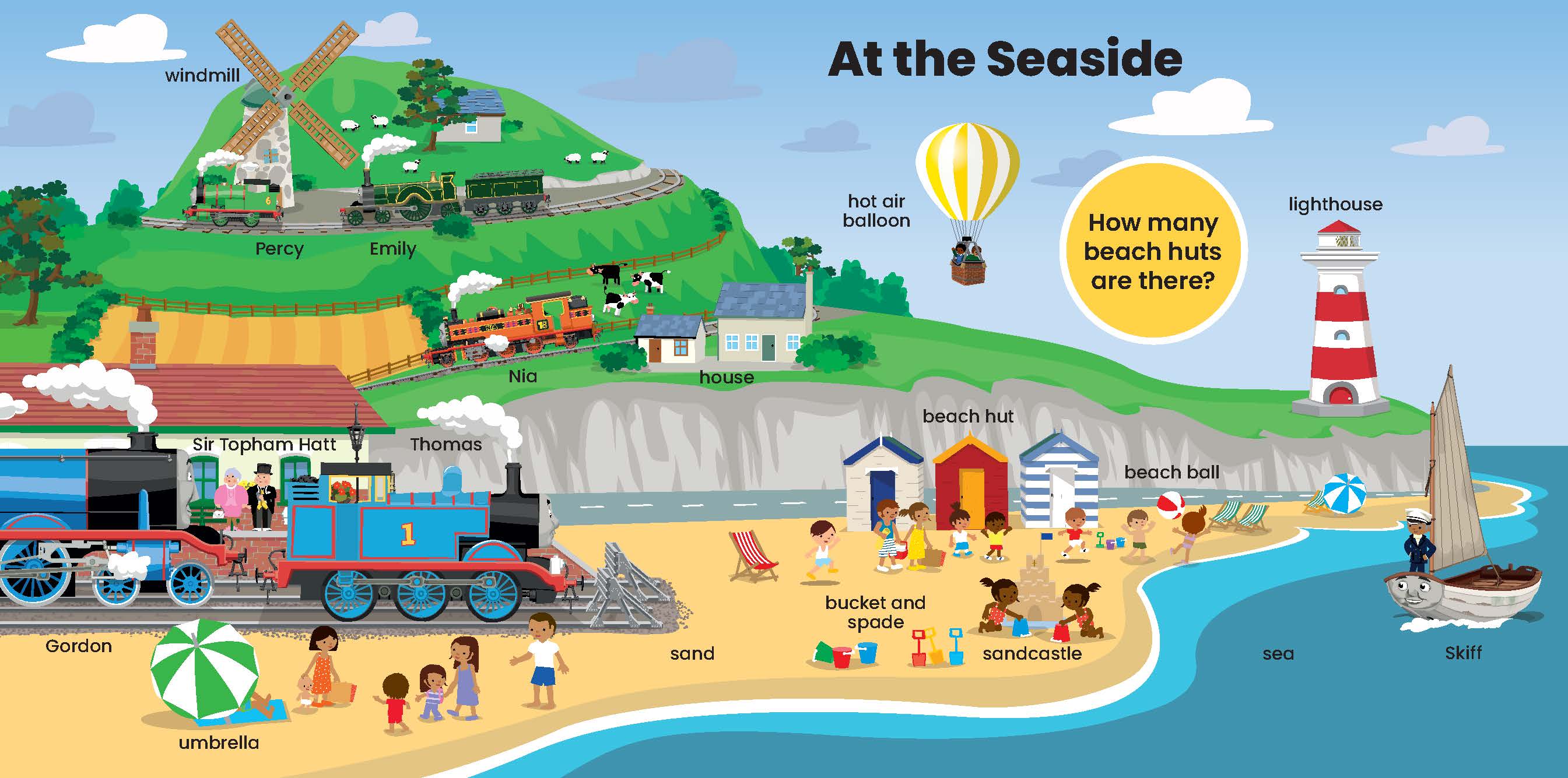 Thomas and Friends, First Words by Thomas & Friends | 9781761213229 ...