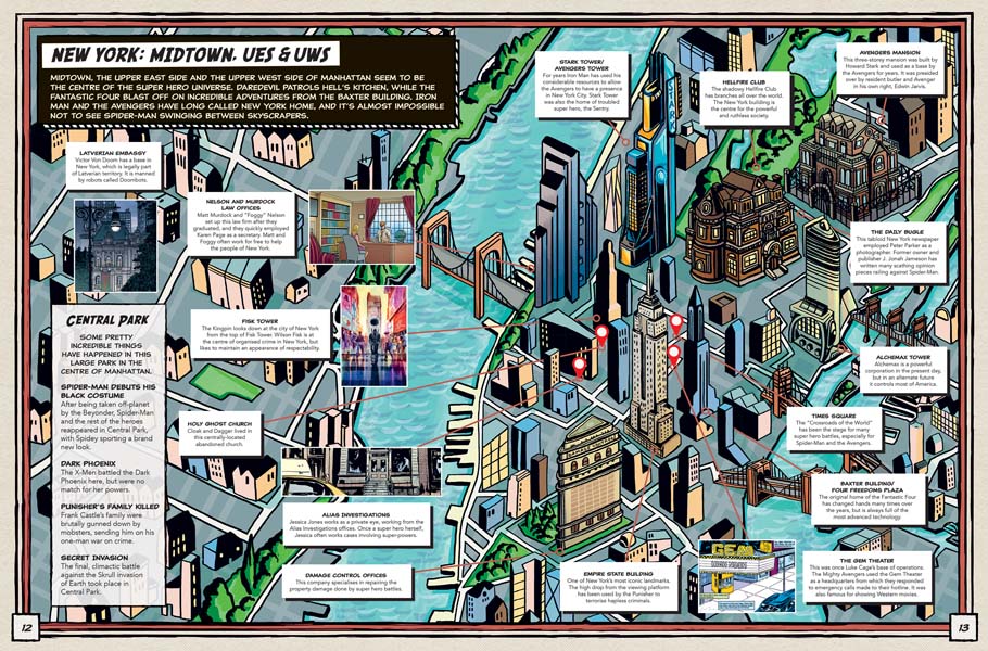 Marvel Universe, An Atlas of Marvel | 9781761291555 | Booktopia