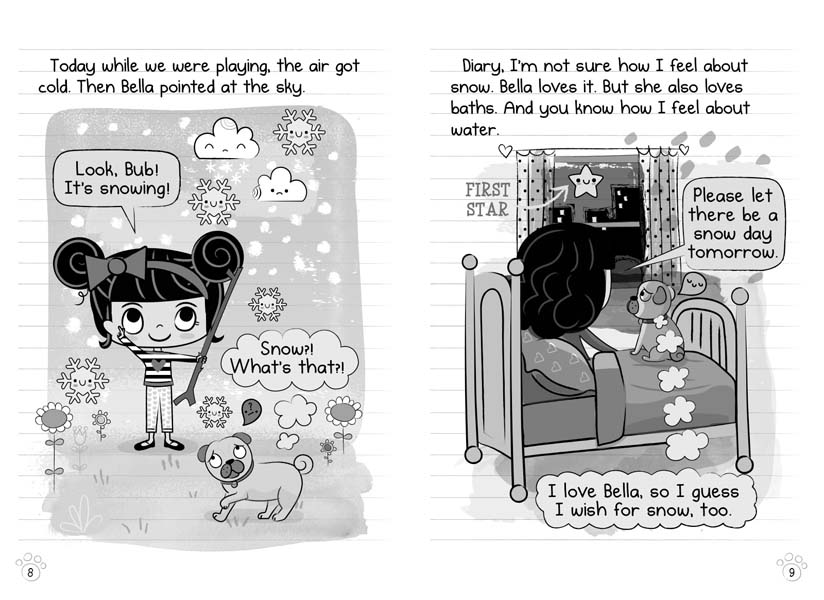 Pug's Snow Day , Diary of a Pug: Book 2 by Kyla May | 9781761291944 ...