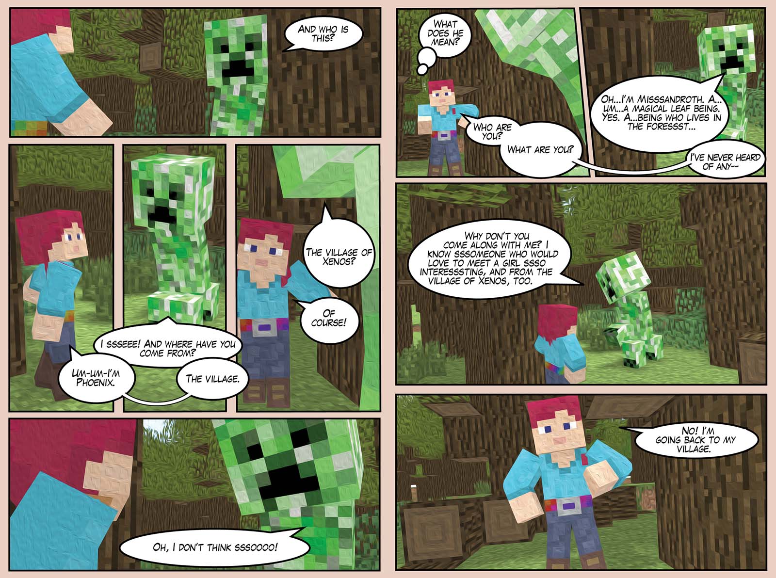 Quest for the Golden Apple (An Unofficial Graphic Novel for ...