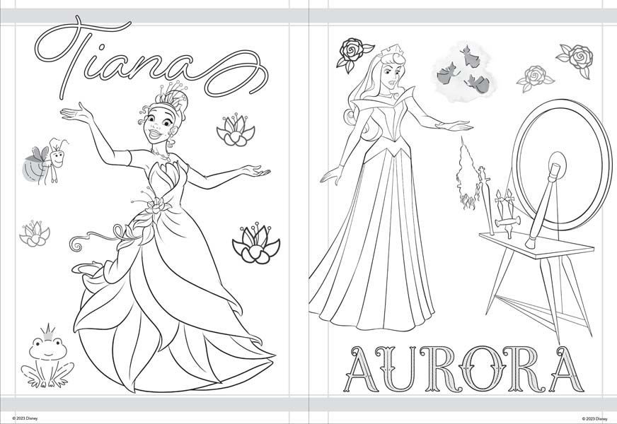 Disney Princess, Puffy Sticker Colouring Book | 9781761294181 | Booktopia