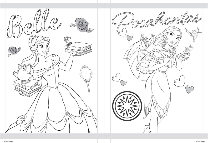 Disney Princess, Puffy Sticker Colouring Book | 9781761294181 | Booktopia