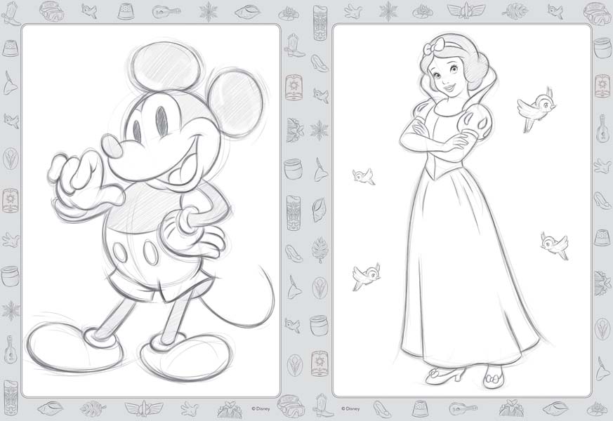 Disney 100, Puffy Sticker Colouring Book | 9781761295614 | Booktopia