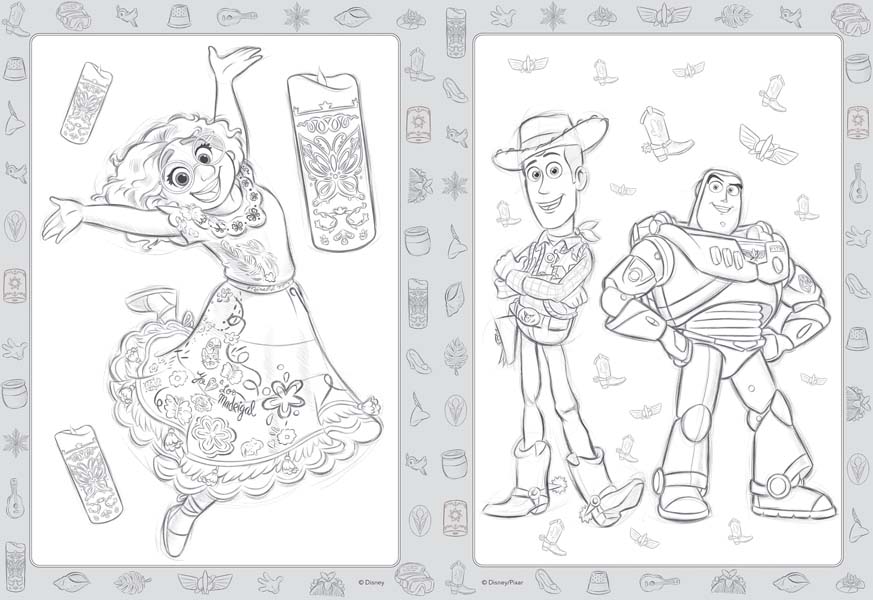 Disney 100, Puffy Sticker Colouring Book | 9781761295614 | Booktopia