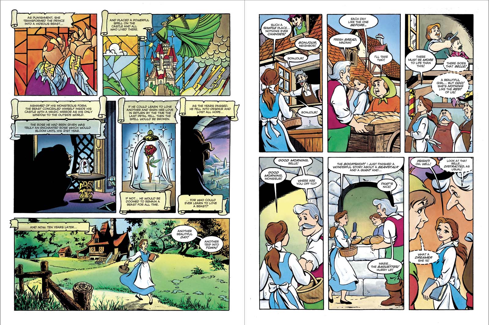 Disney Comics, Beauty and the Beast (The Graphic Novel) | 9781761296680 ...