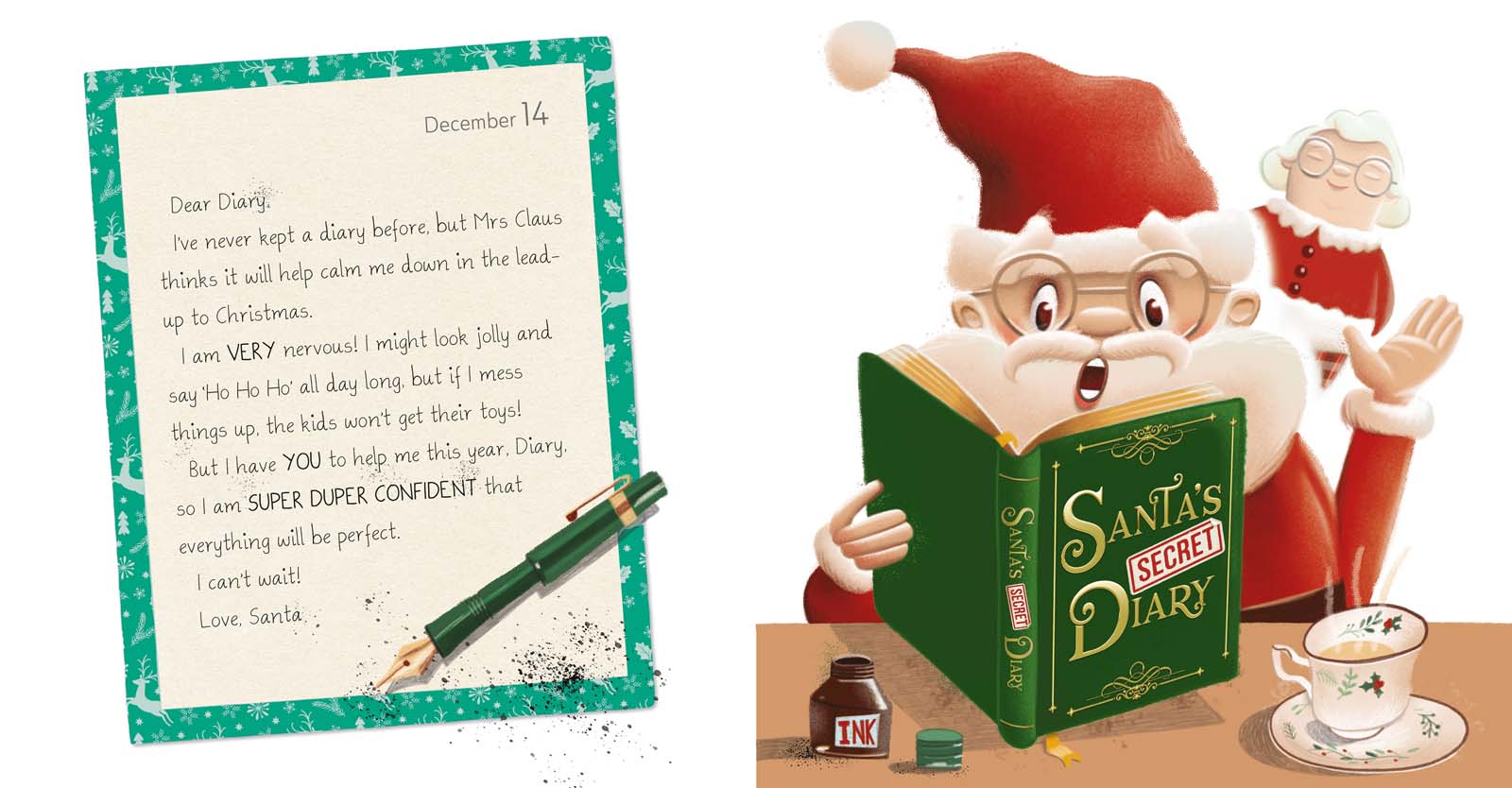 Santa's Secret Diary by Adam Wallace | 9781761297328 | Booktopia