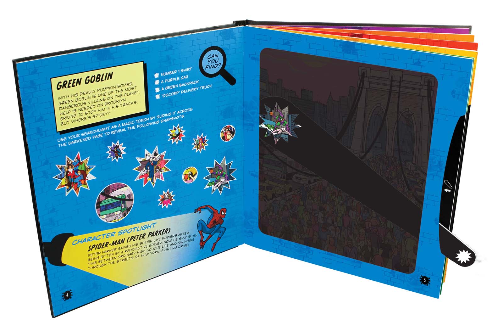 Where's Spidey? | Web-Slinging Searchlight Edition (Marvel ...