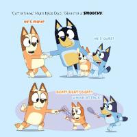 Bluey by Bluey | Smoochy Kiss | 9781761356292 | Booktopia