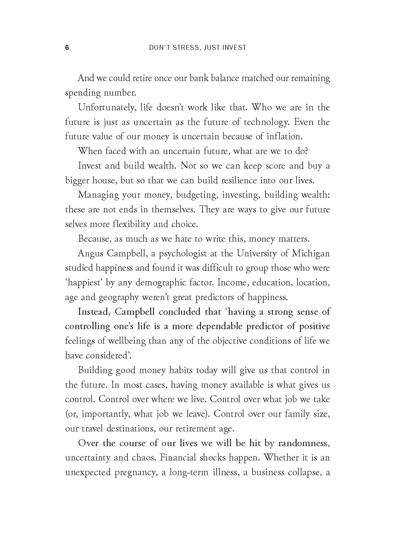 Don't Stress, Just Invest, It's time to set up your investments and get ...