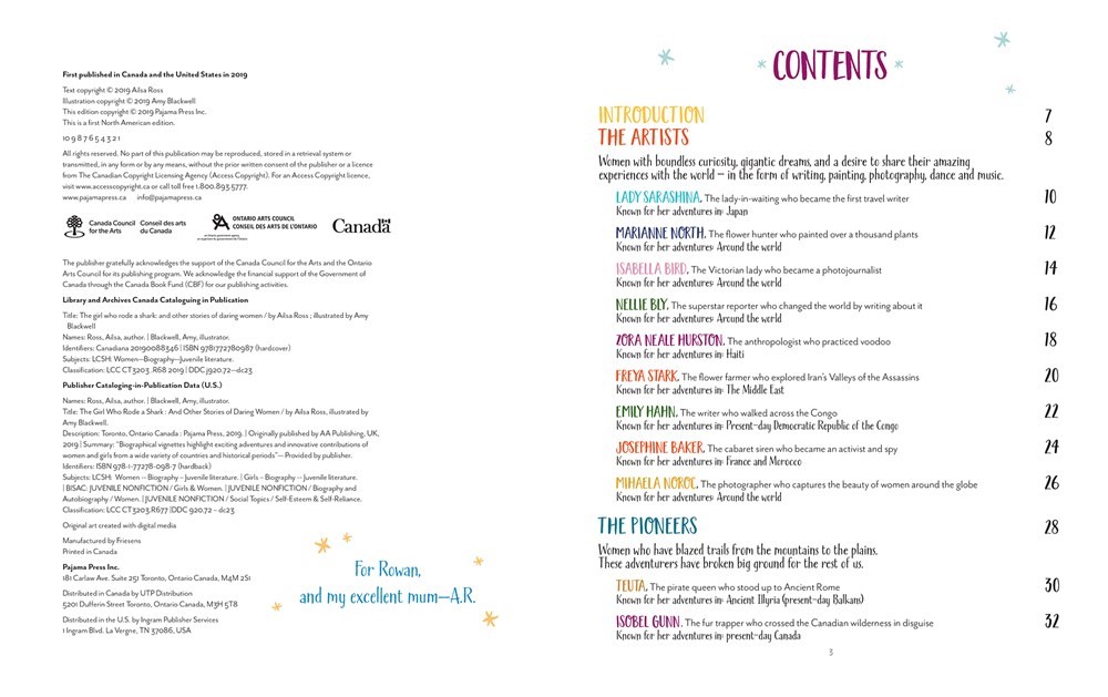 The Girl Who Rode a Shark, And Other Stories of Daring Women by Ailsa ...