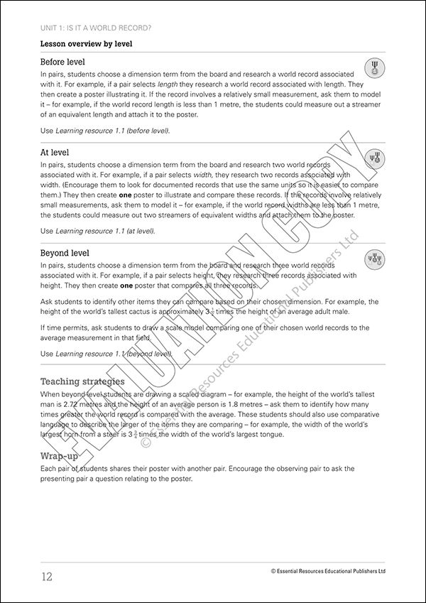 Maths in the Inclusive Classroom - Year 6 - Book 2, Maths in the ...