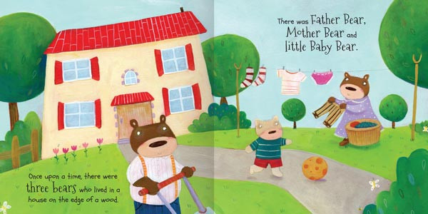 Goldilocks and the Three Bears, My Fairytale Time by Miles Kelly ...