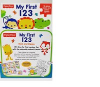 My First 123 Book & Jigsaw by FISHER PRICE | 9781784408350 | Booktopia
