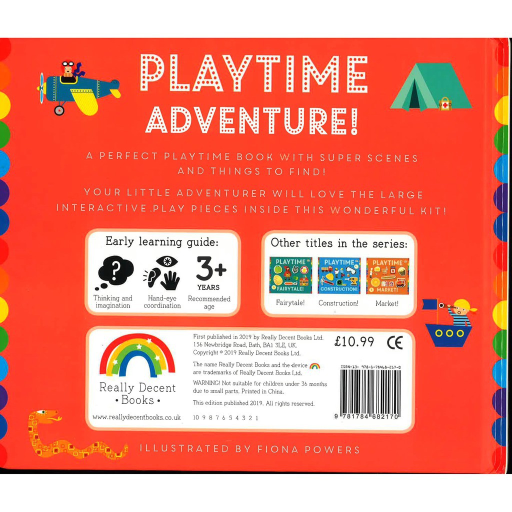 Playtime: Adventure! by Philip Dauncey | 9781784682170 | Booktopia