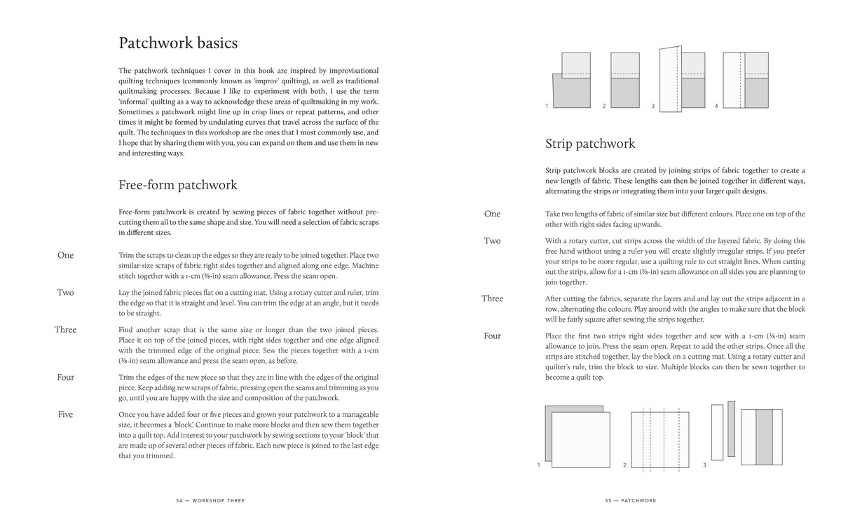 Modern Quilting, A Contemporary Guide to Quilting by Hand by Julius ...