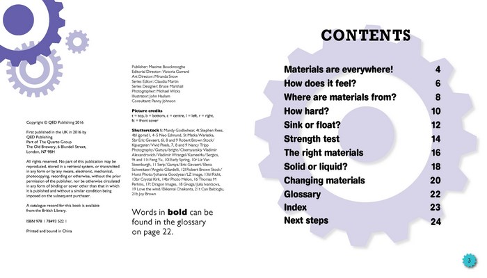 How Things Work : Materials, Science in Action by Anna Claybourne ...
