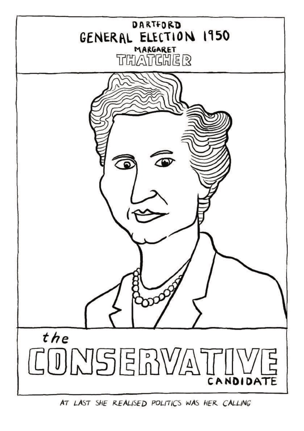 The Margaret Thatcher Colouring Book, Adult Colouring Books by Nathan ...