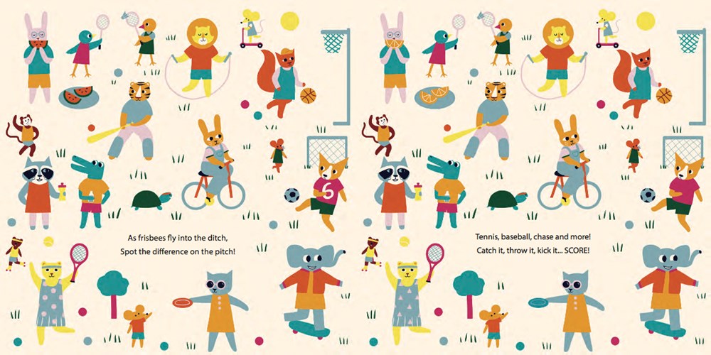 In the Park : Spot the Difference , Spot the Difference by Naomi ...