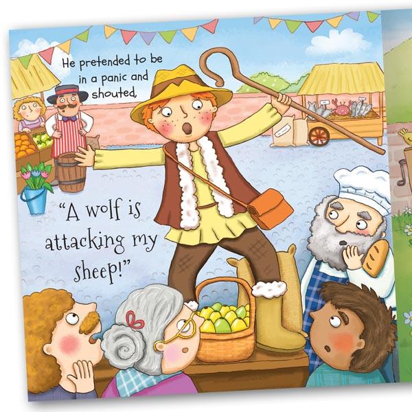 Aesop's Fables : The Boy Who Cried Wolf, Aesop's Fables by Miles Kelly ...