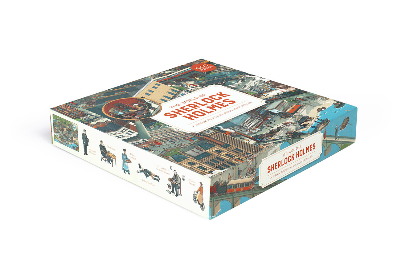 The World of Sherlock Holmes - Puzzle, 1000-Piece Jigsaw Puzzle by ...
