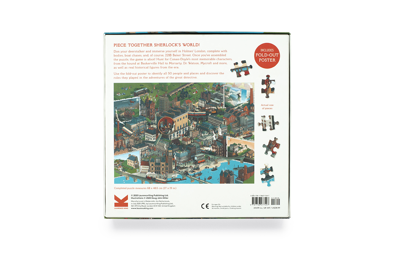 The World of Sherlock Holmes - Puzzle, 1000-Piece Jigsaw Puzzle by ...