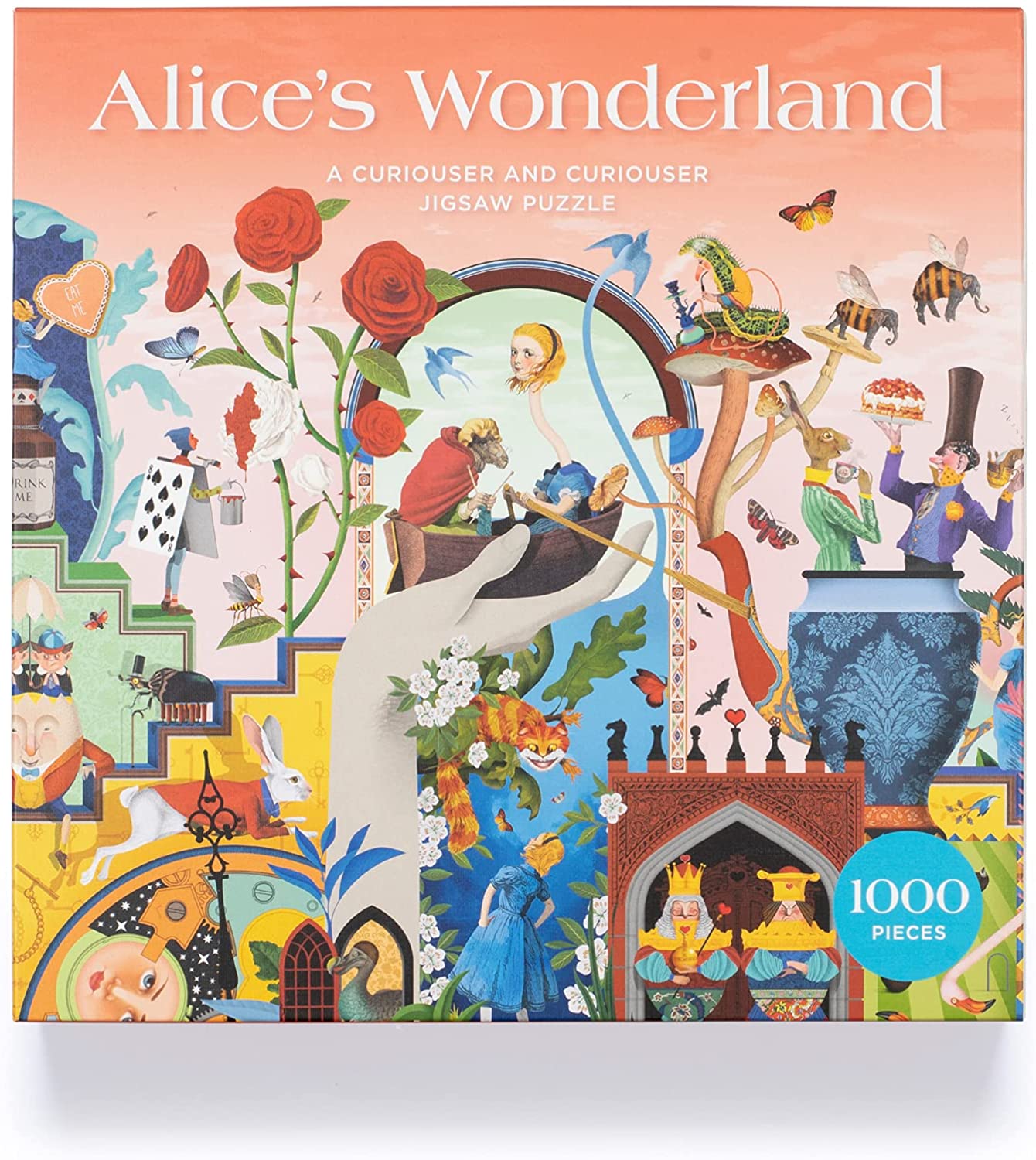 Alice's Wonderland: A Curiouser and Curiouser Jigsaw Puzzle , 1000 ...