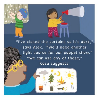 Rosa's Big Shadow Puppet Experiment, Rosa's Workshop by Jessica Spanyol ...