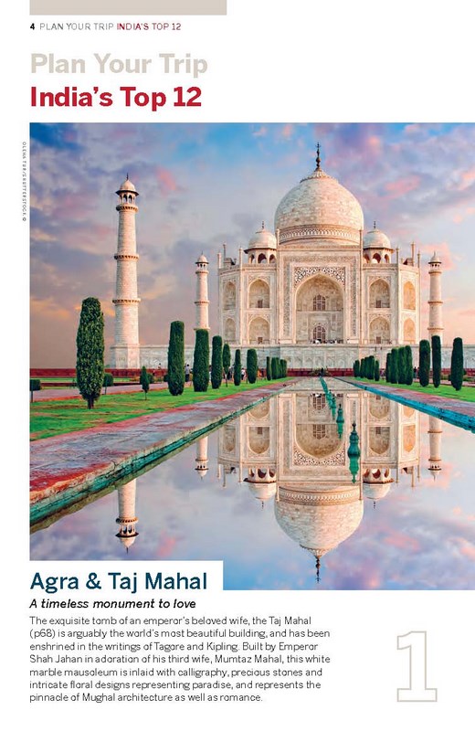 Booktopia - Best of India, Lonely Planet Travel Guide : 1st Edition by ...