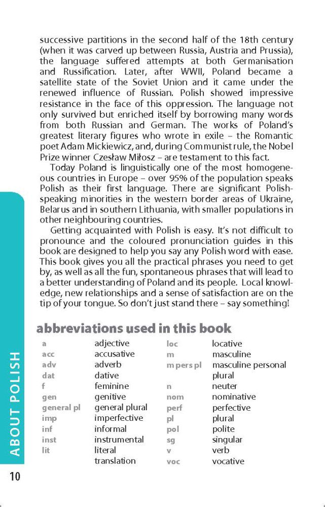 Polish Phrasebook & Dictionary, Lonely Planet Phrasebook & Dictionary : 4th Edition by Lonely ...