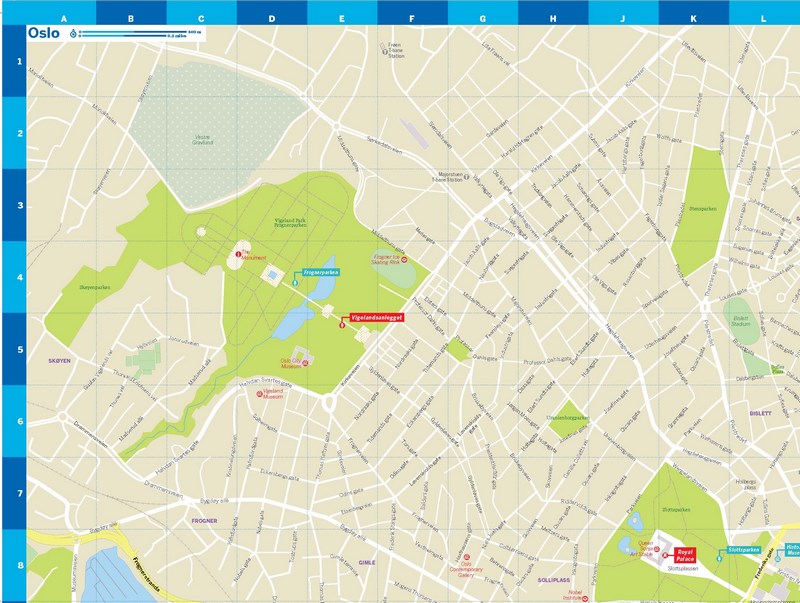 Oslo City Map, Lonely Planet Travel Guide : 1st Edition by Lonely ...