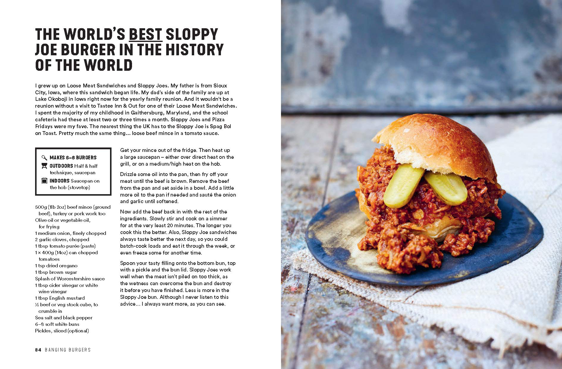 The Burger Book, Banging burgers, sides and sauces to cook indoors and ...