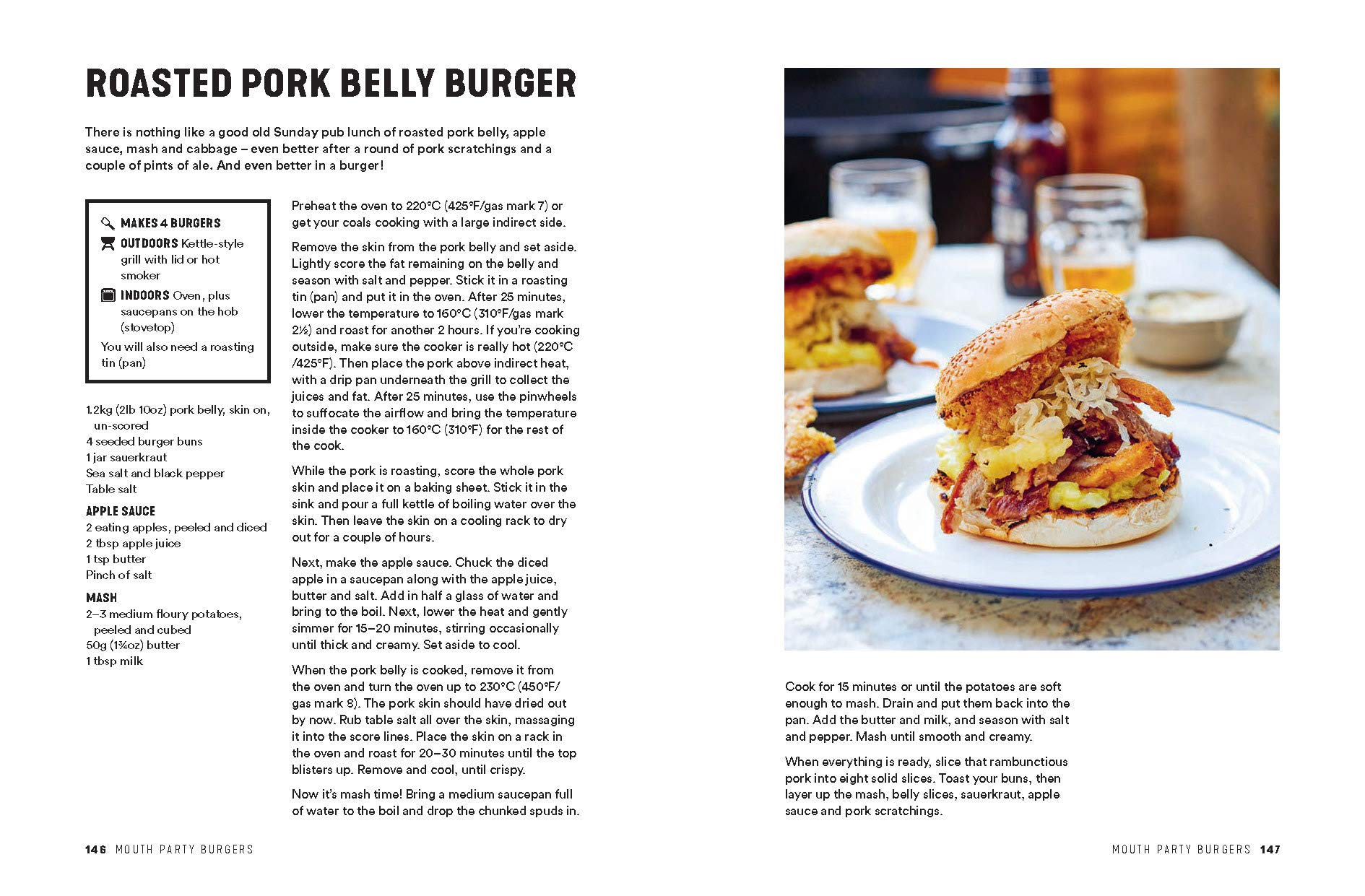The Burger Book, Banging burgers, sides and sauces to cook indoors and ...