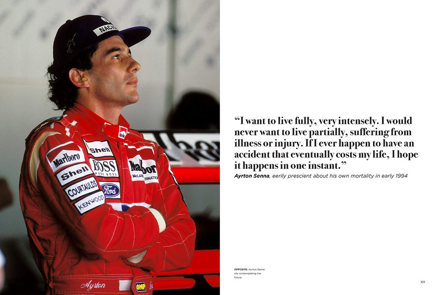 Ayrton Senna, Portrait of a Racing Legend by Bruce Jones ...