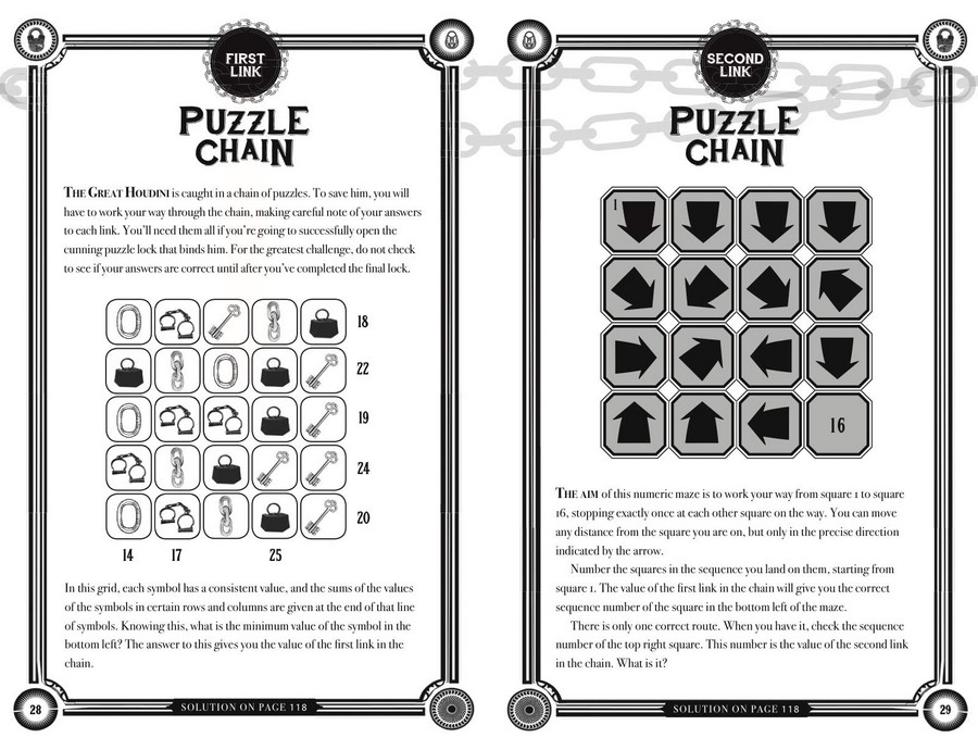 The Sensational Houdini's Puzzle Safe, A Collection of Puzzles Inspired ...