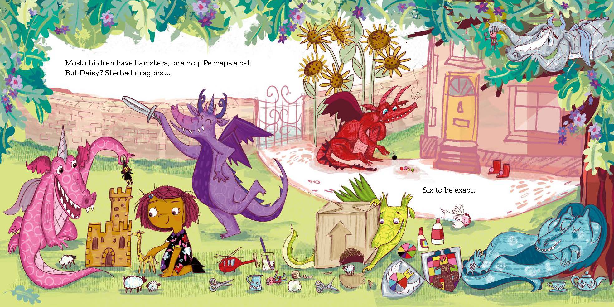 Daisy's Dragons, A story about feelings by Frances Stickley ...
