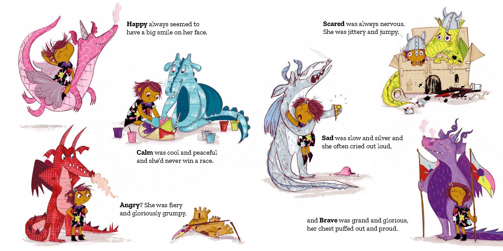 Daisy's Dragons, A story about feelings by Frances Stickley ...