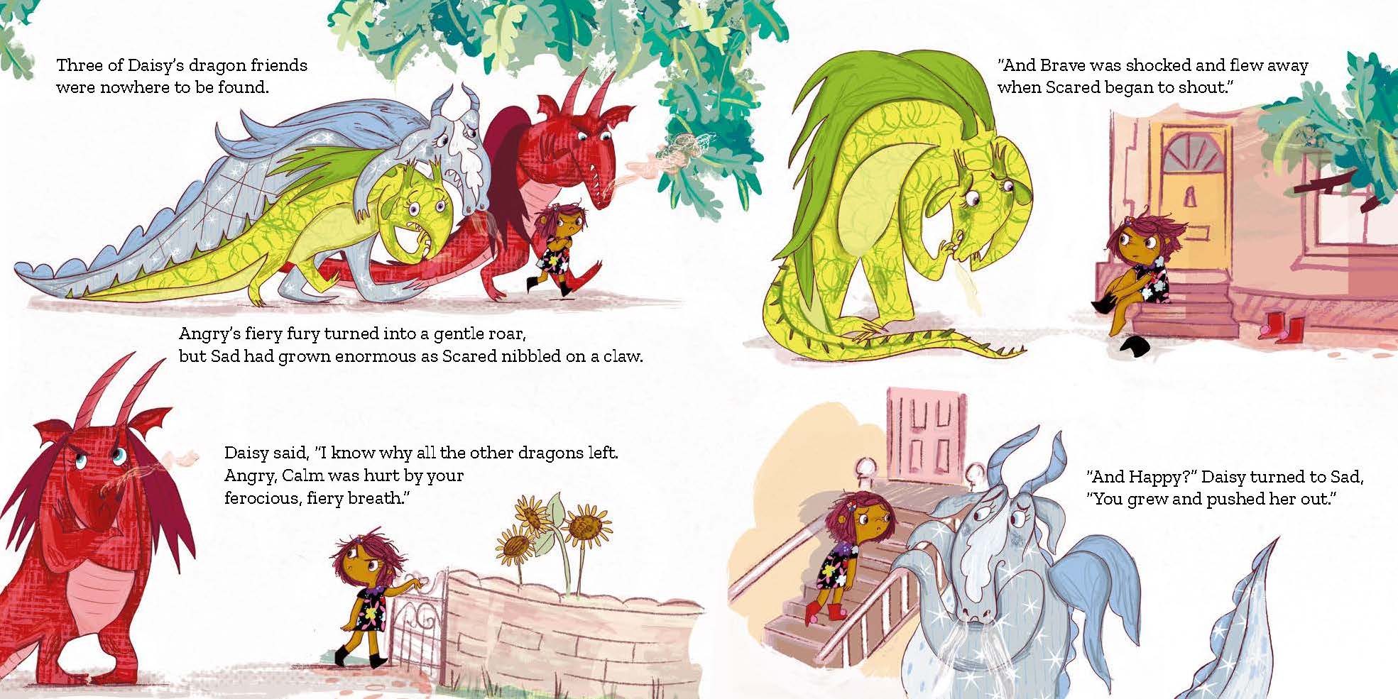 Daisy's Dragons, A story about feelings by Frances Stickley ...