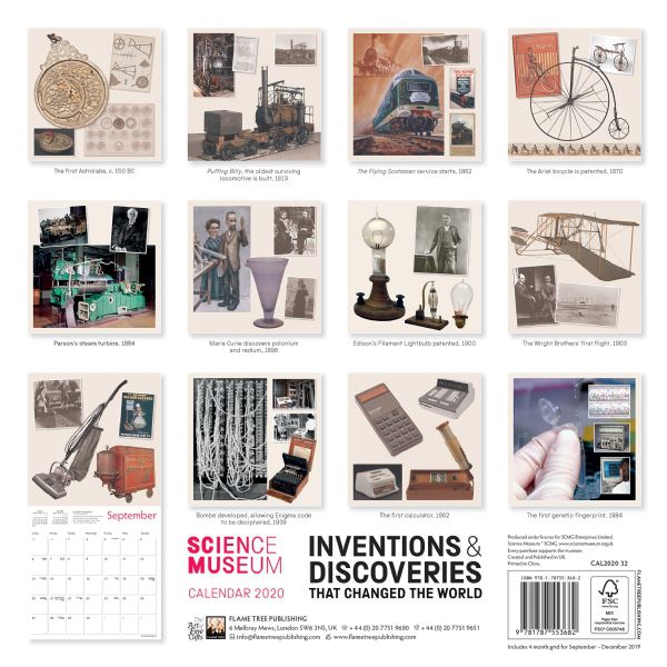 Science Museum - Inventions & Discoveries that Changed the World Wall ...