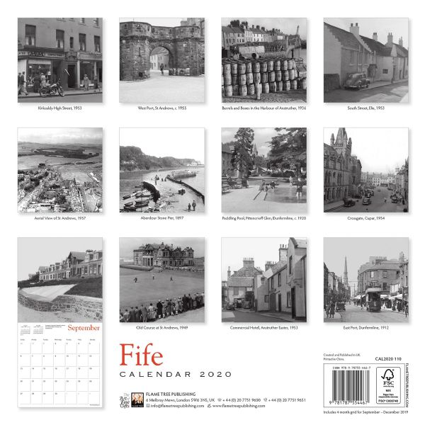 Fife Heritage Wall Calendar 2020 (Art Calendar) by Flame Tree Studio ...