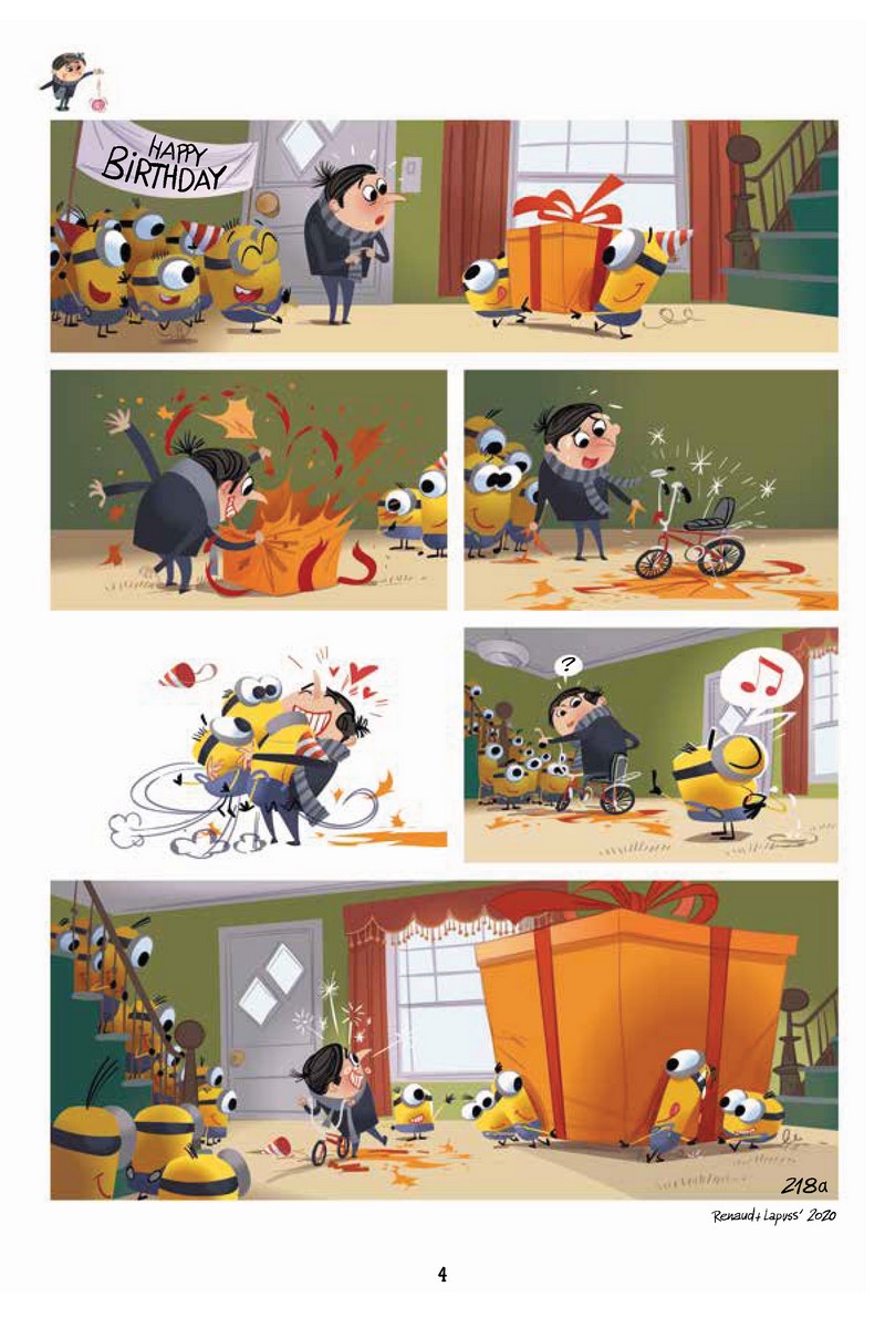 Minions: Mini Boss, Minions by Stephane Lapuss' | 9781787730236 | Booktopia