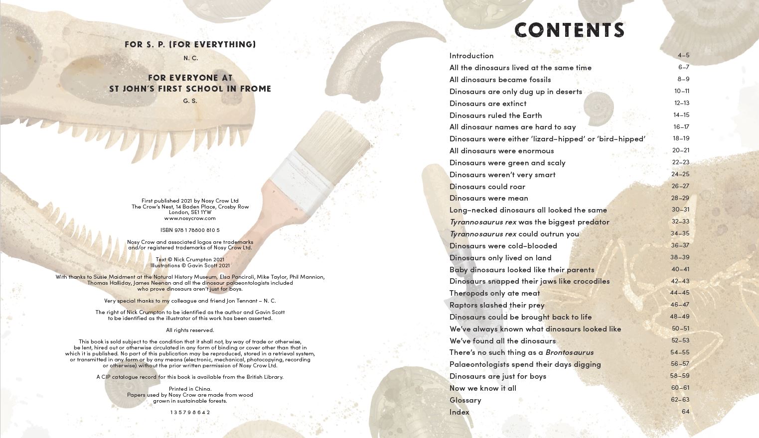 Everything You Know About Dinosaurs is Wrong! by Nick Crumpton ...