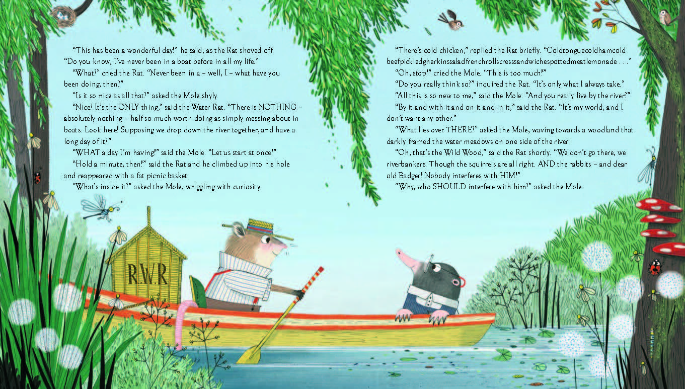The Wind in the Willows by Lou Peacock | 9781788008921 | Booktopia