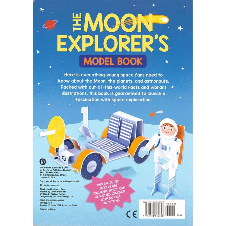 The Moon Explorer's Model Book, Includes 2 Fantastic Models by William ...