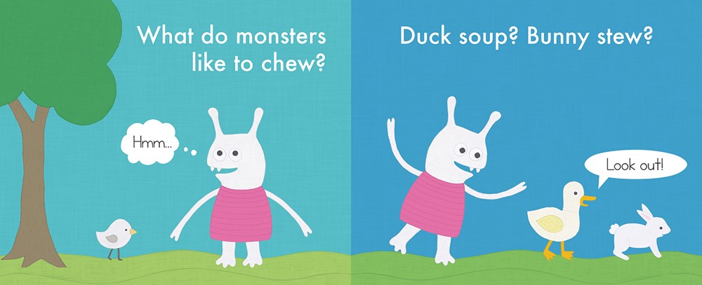 Little Monster is Hungry, Little Monster series by Rebecca Purcell ...