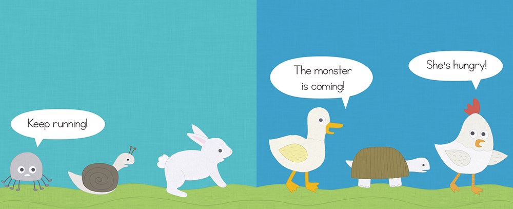 Little Monster is Hungry, Little Monster series by Rebecca Purcell ...