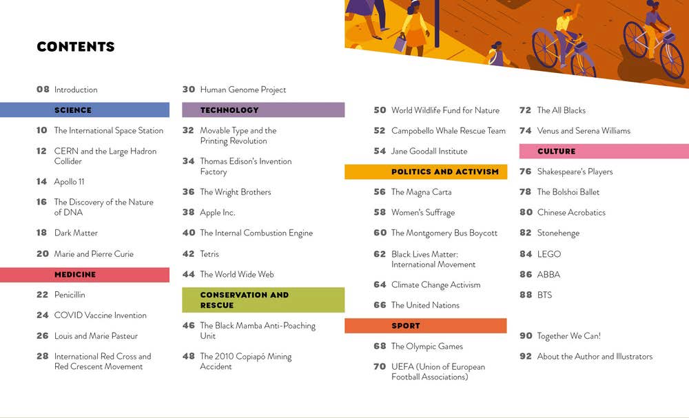 Together We Can, 40 inspirational stories about what humans can achieve ...