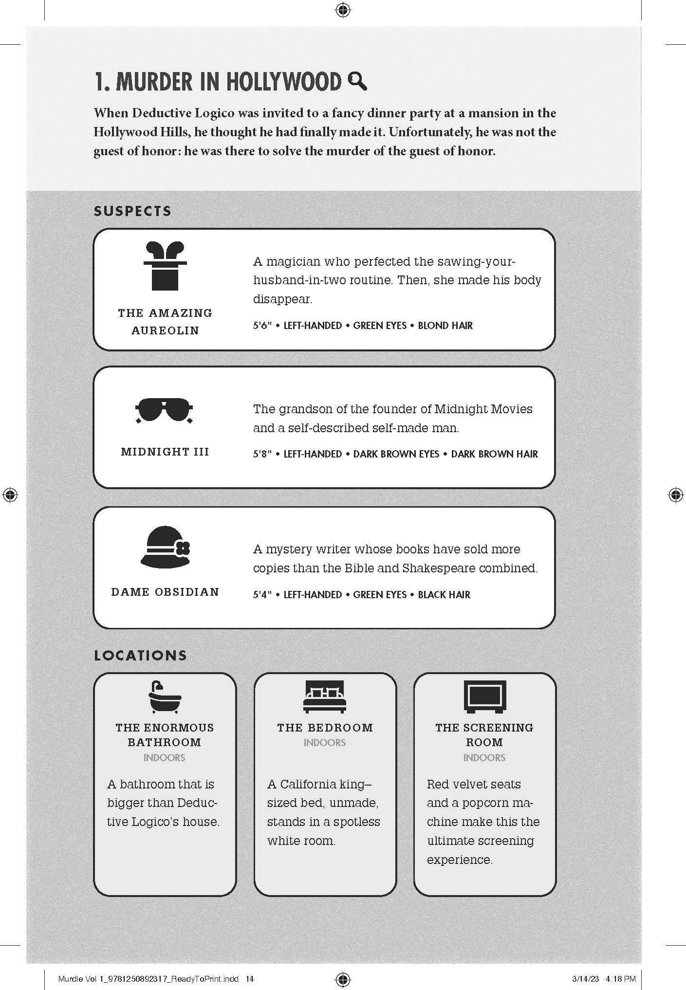 Murdle, Solve 100 Devilishly Devious Murder Mystery Logic Puzzles by G ...