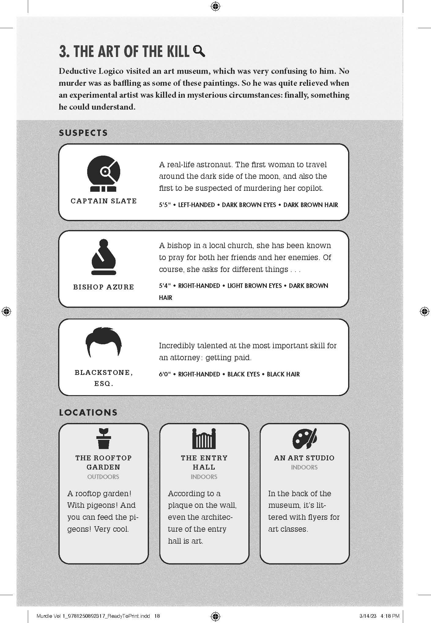 Murdle, Solve 100 Devilishly Devious Murder Mystery Logic Puzzles by G ...